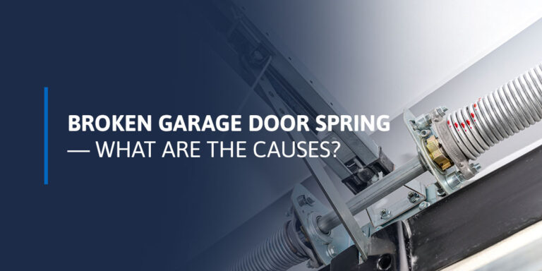 Broken Garage Door Springs: Causes, Signs & Solutions